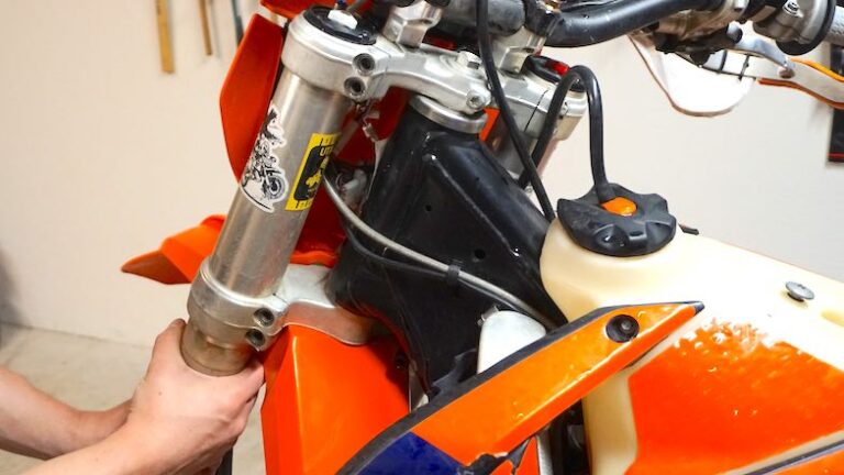 How to Adjust Dirt Bike Fork Height and Why | BDBR